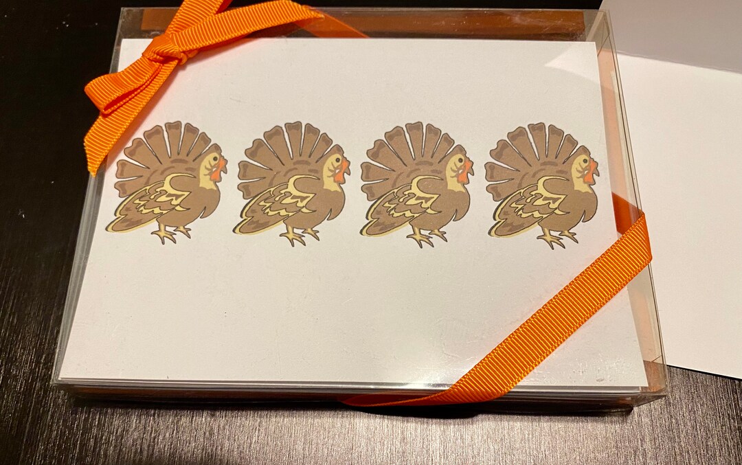 Kim’s Custom Cards Turkey Boxed Set. - Etsy