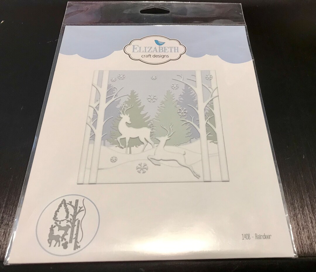 Elizabeth Craft Designs Reindeer Die Set. - Etsy
