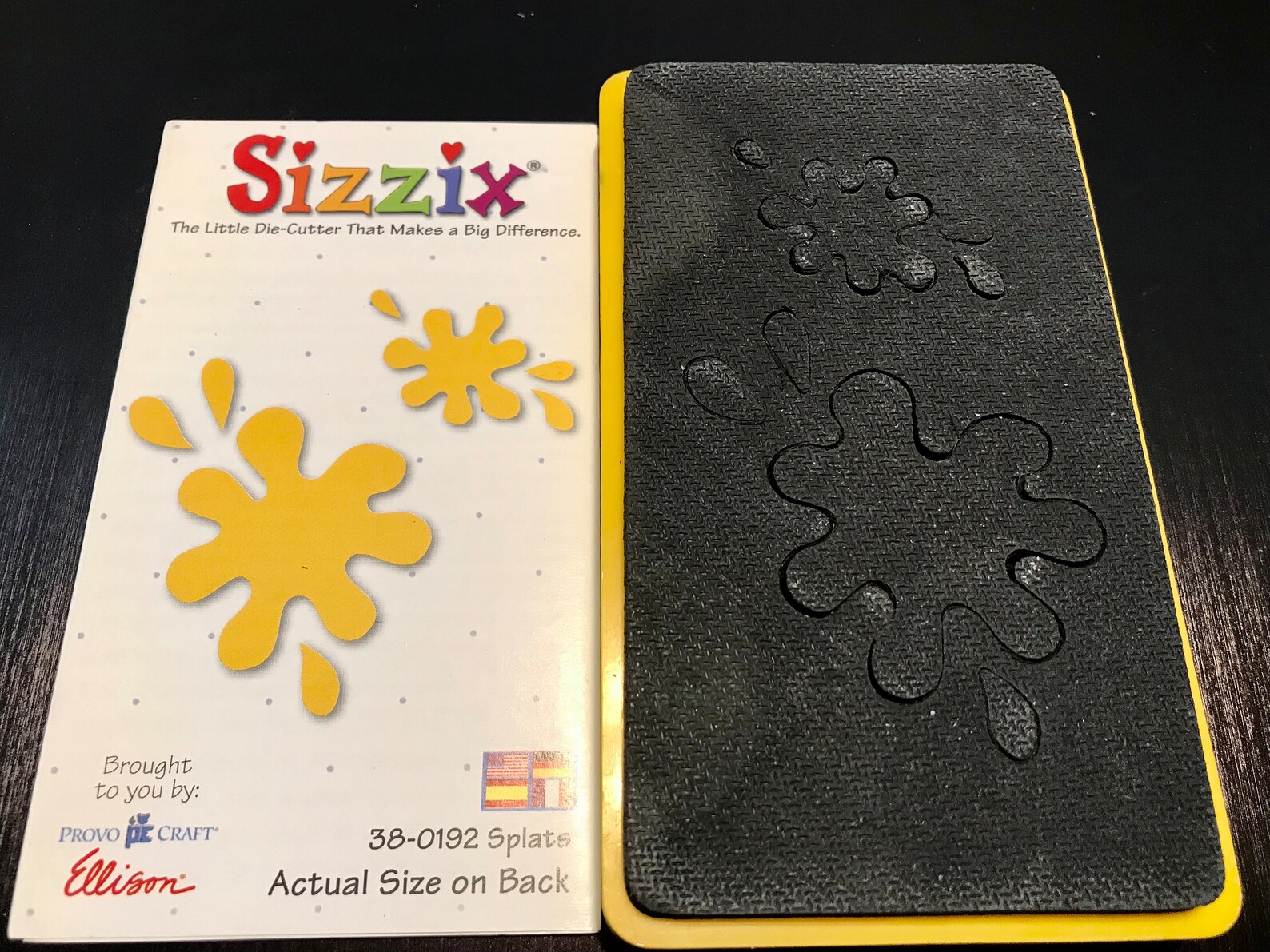 Sizzix Original Medium Yellow Die Part 1. - Etsy