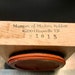 Museum of Modern Rubber Round Tag Wood Mounted Rubber Stamp. - Etsy