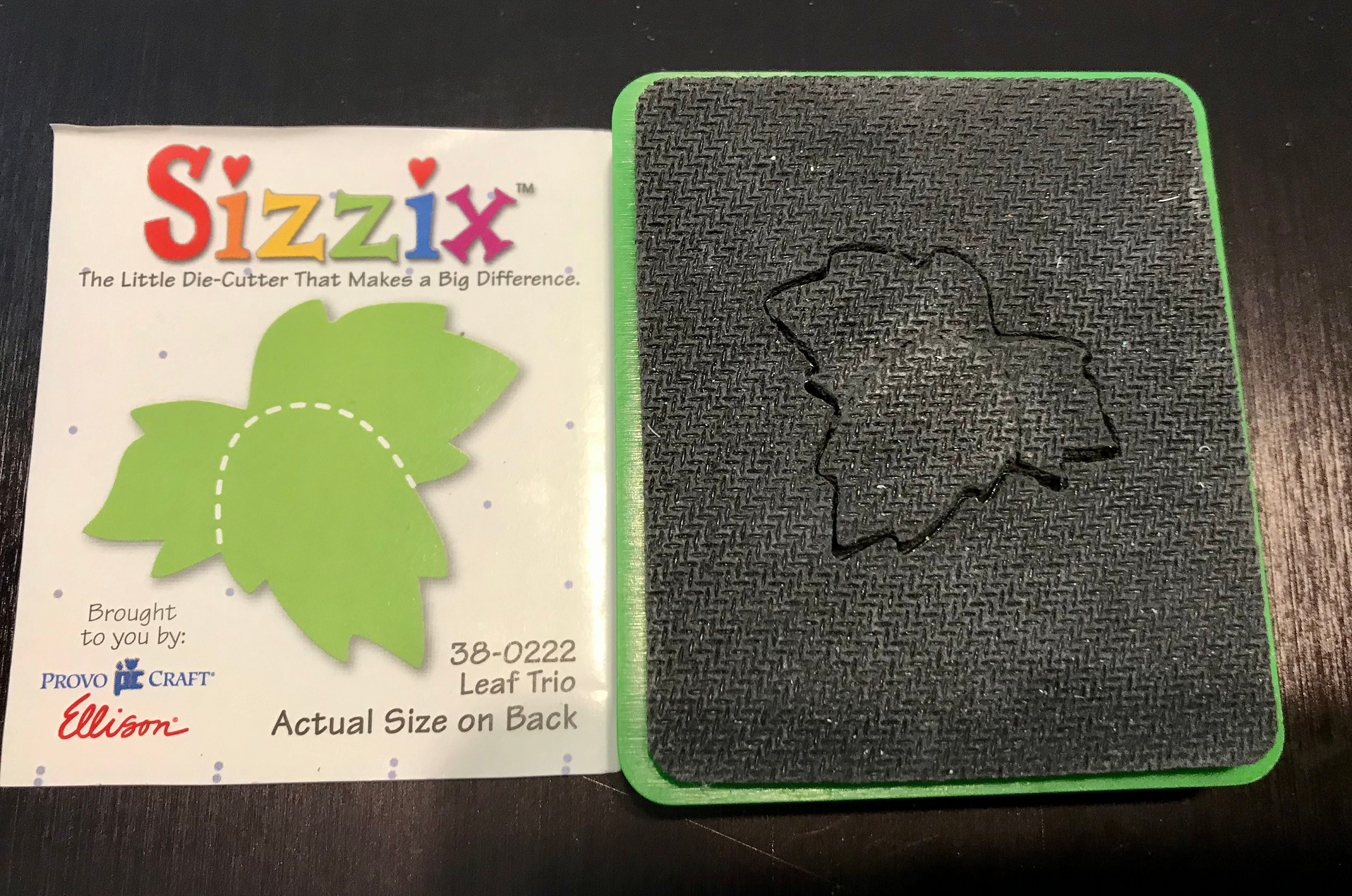 Sizzix Original Small Green Dies Part 1 - Etsy