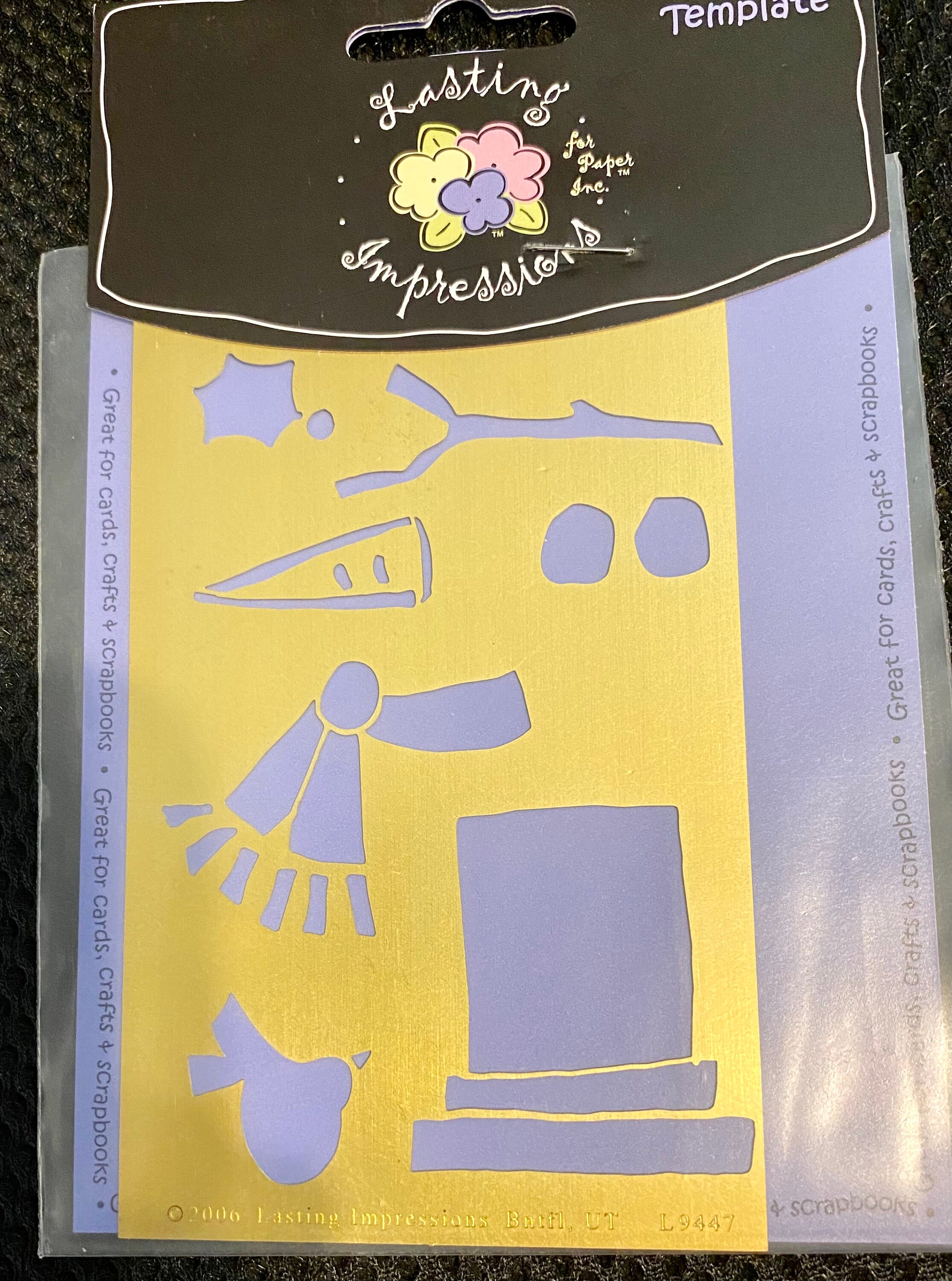 Lasting Impressions Metal Stencils - Etsy