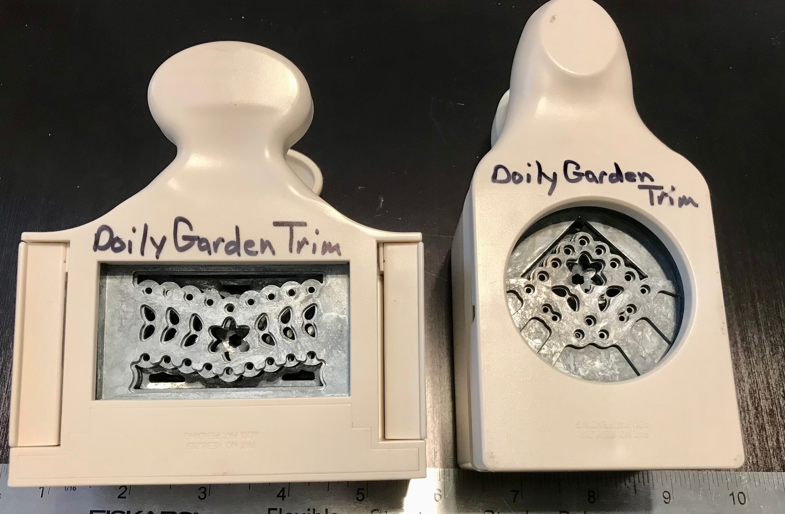 Martha Stewart Deep Edge Punch With Corner Punch Doily Garden Trim. - Etsy