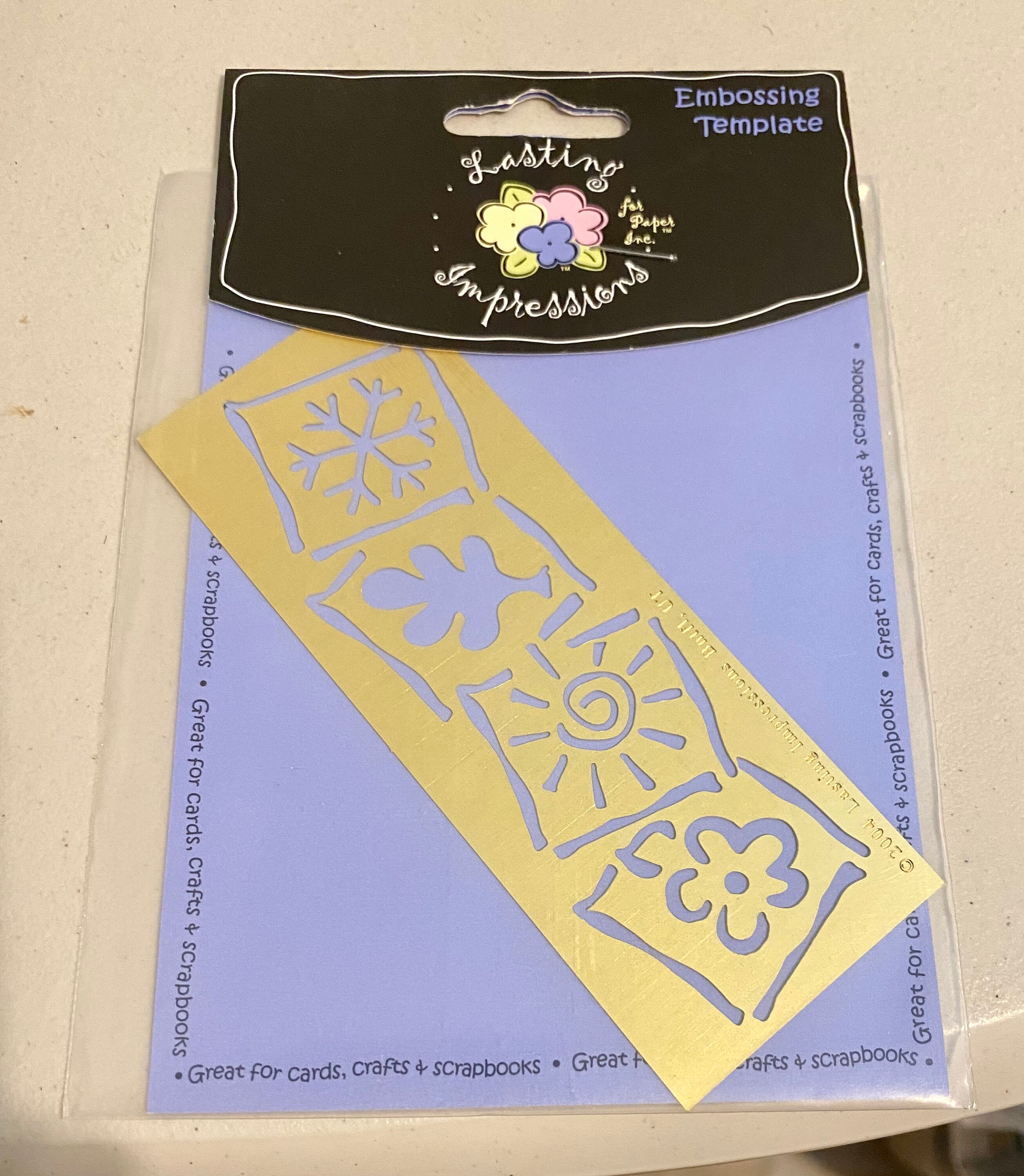 Lasting Impressions Metal Stencils - Etsy