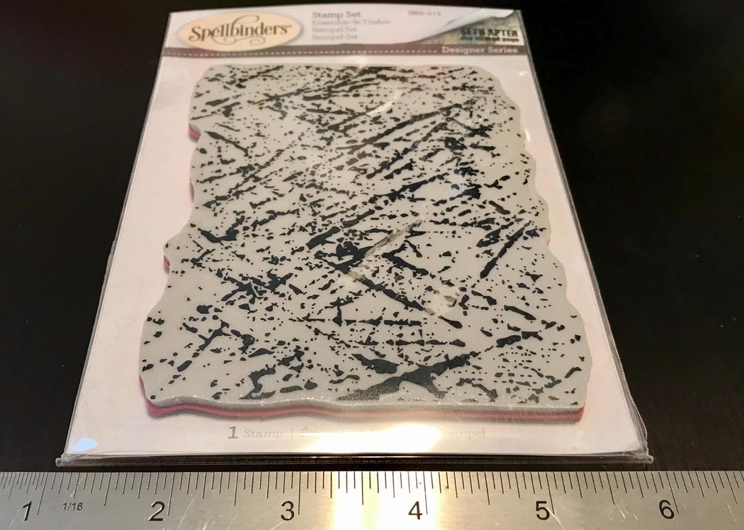 Spellbinders Designer Series Thunderstorm Cling Rubber Stamp. - Etsy