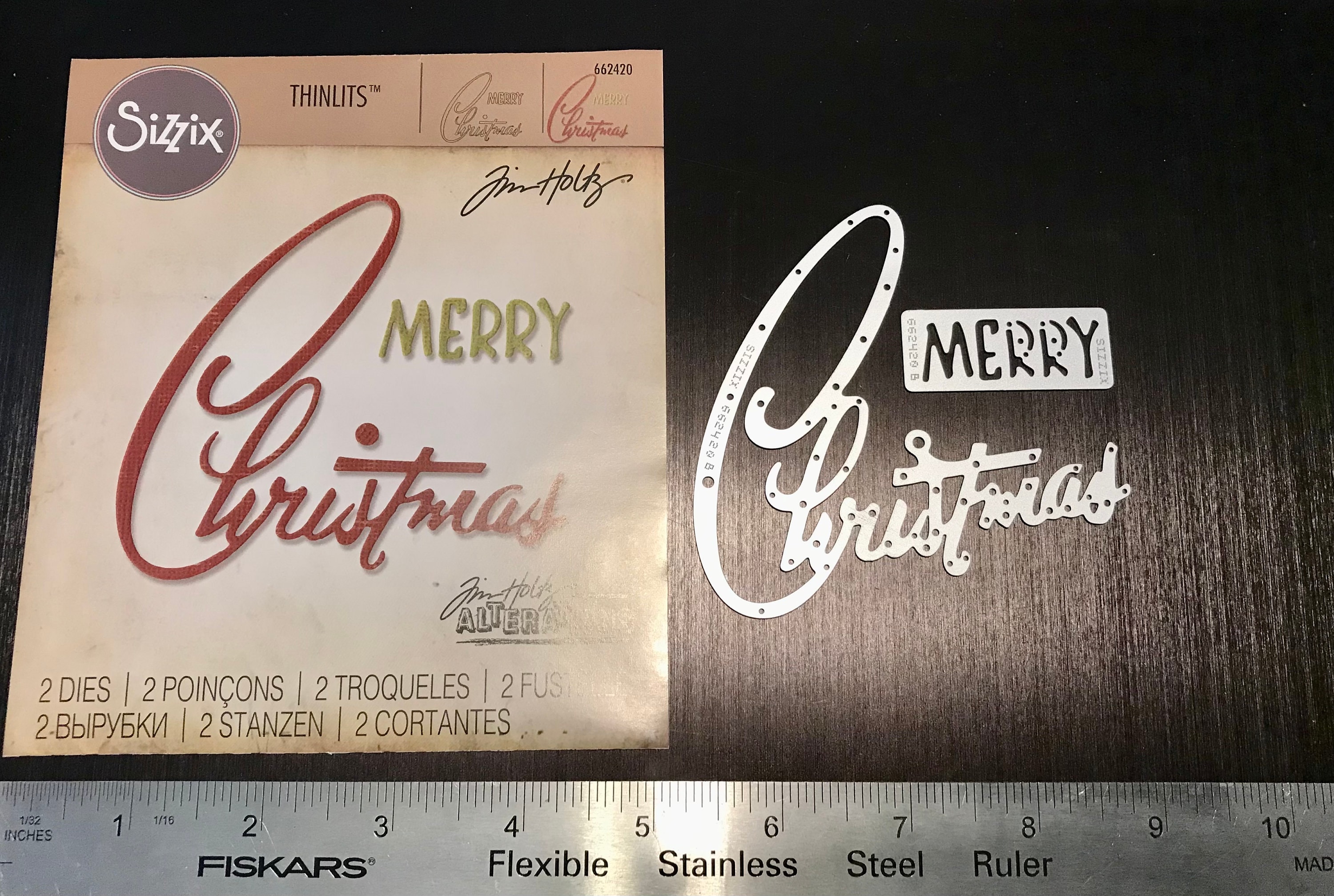 Tim Holtz Retro Merry Christmas Thinlits. - Etsy