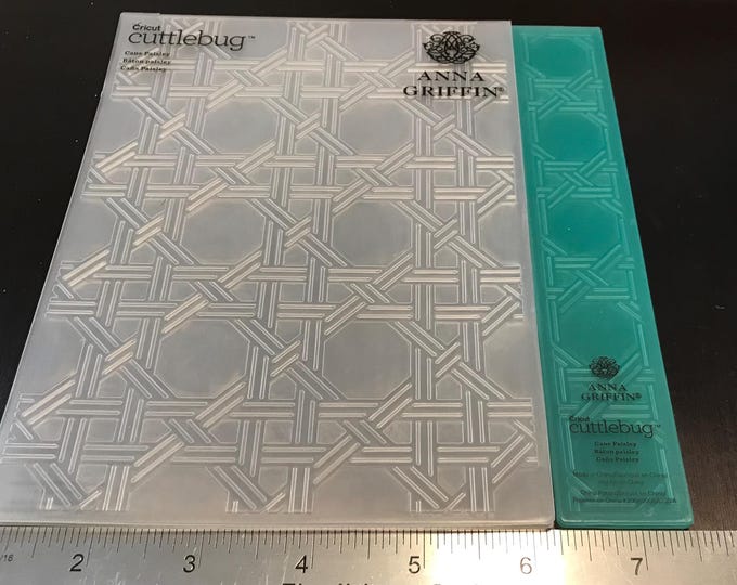 Anna Griffin Thistle Bouquet 5x7 Embossing Folder With Border. - Etsy