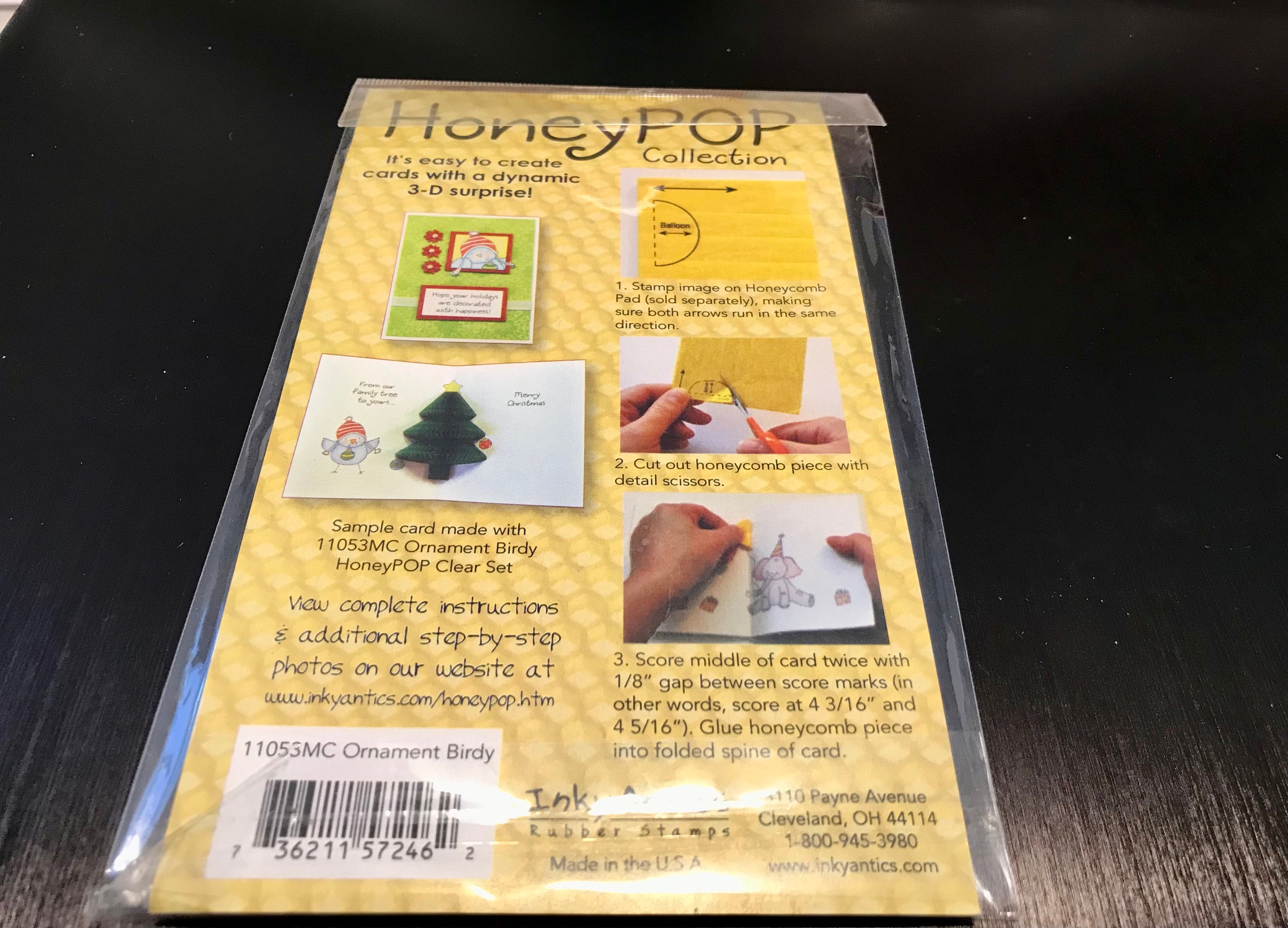 Inky Antics Honeypop Ornament Buddy Clear Stamps Set. - Etsy