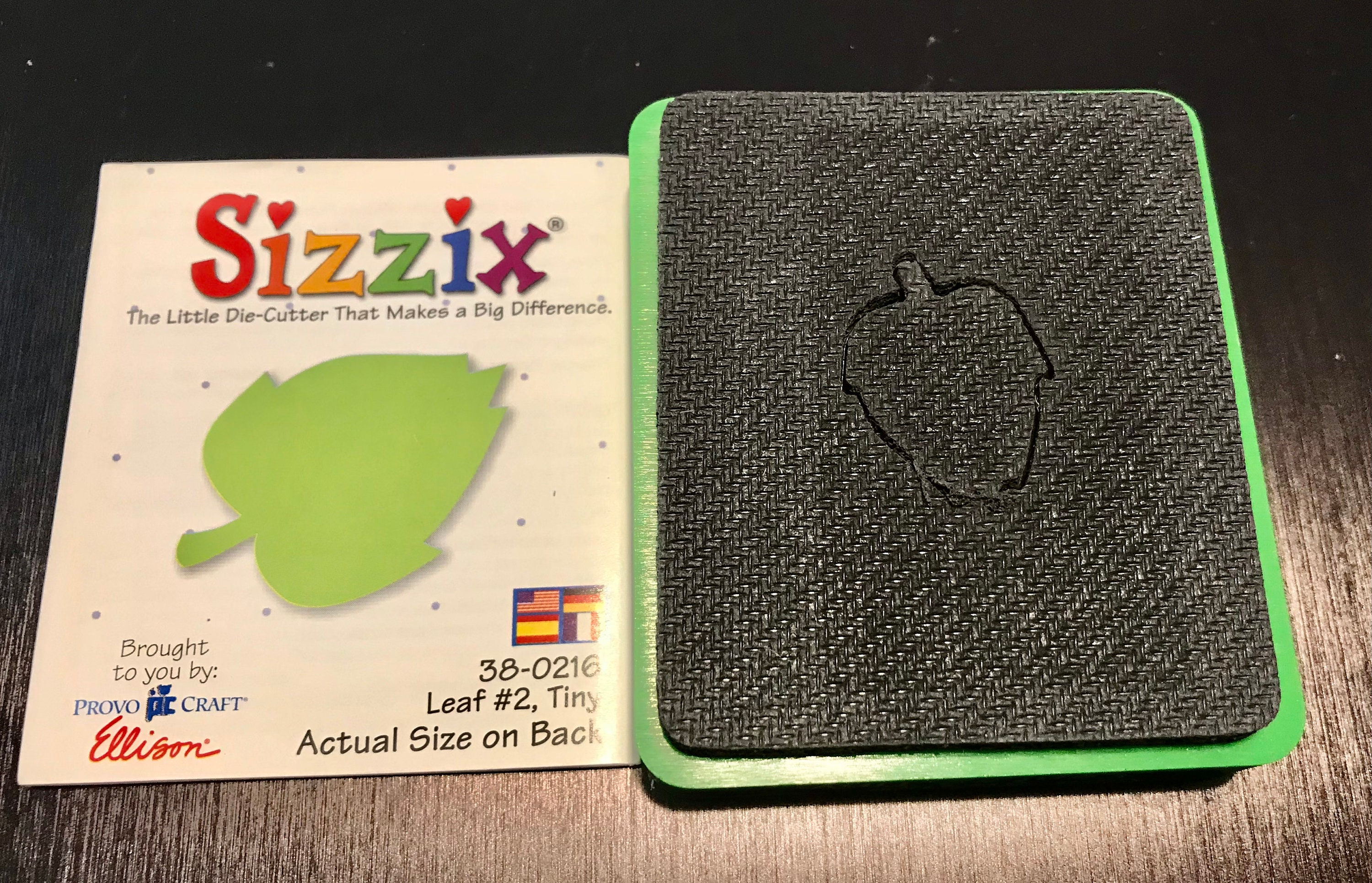 Sizzix Original Small Green Dies Part 1 - Etsy