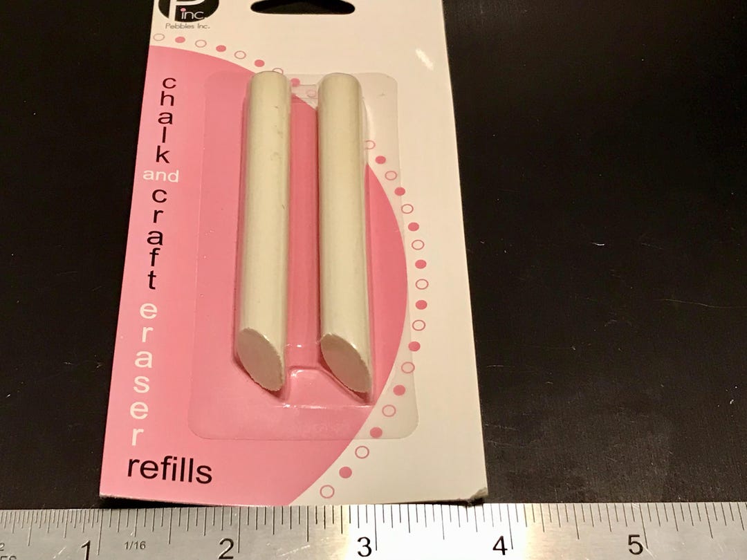 Pebbles Chalk and Craft Eraser Refills. - Etsy