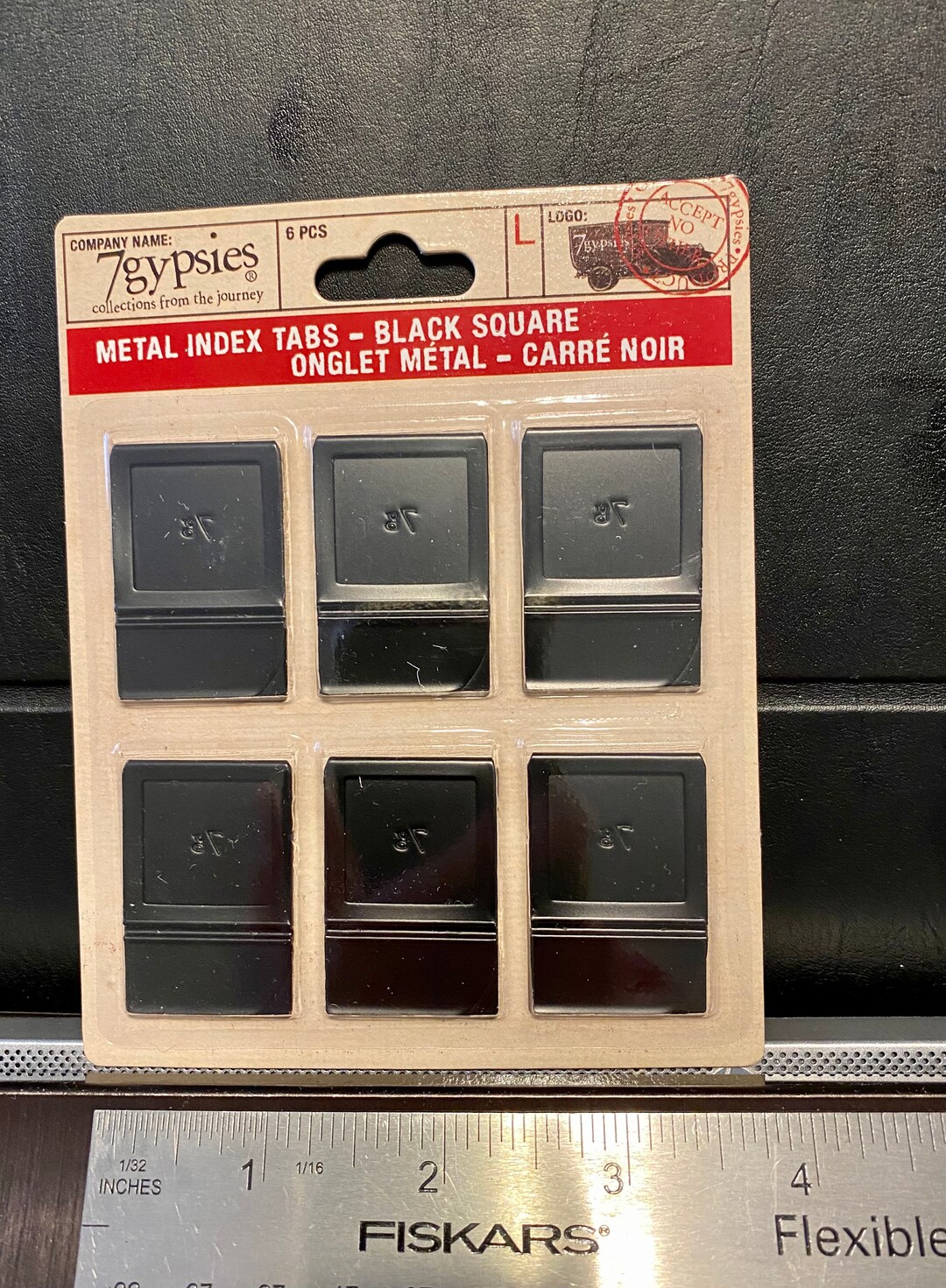 7gypsies Metal Index Tabs Square. - Etsy