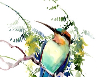 Bee Eater Painting (with Photos) | Etsy