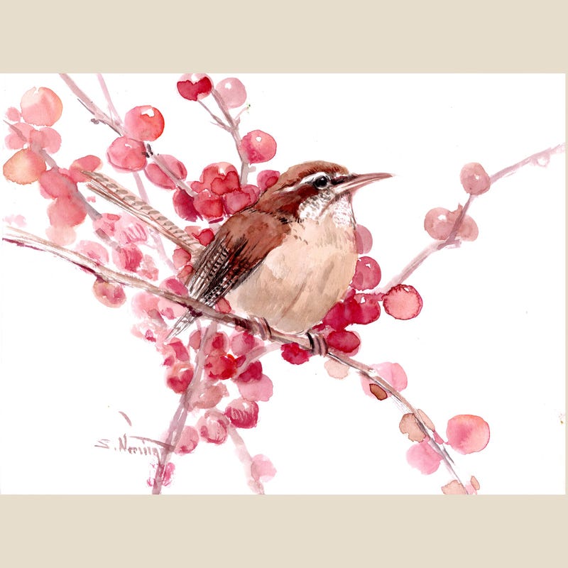 Wren Painting - Etsy