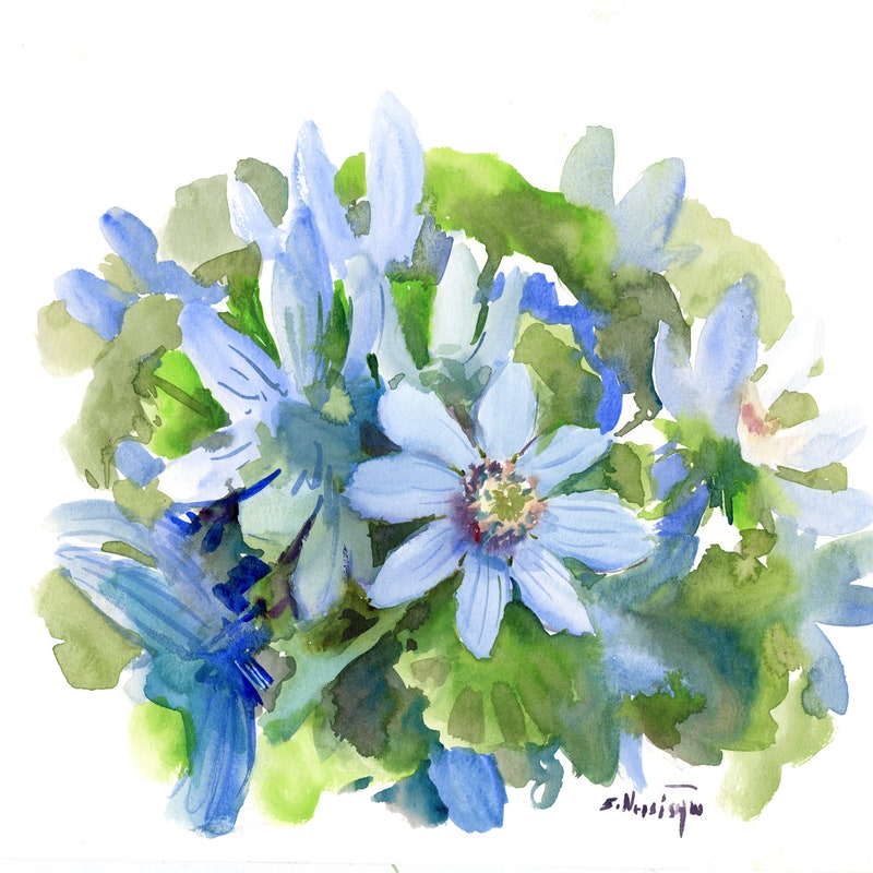 Hepatica - Etsy
