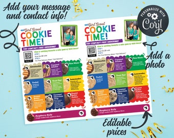 Abc Cookie Order Form - Etsy