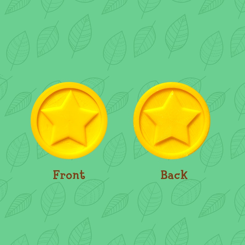 Animal Crossing Replica Bells. ACNH Themed Coins With Bell - Etsy