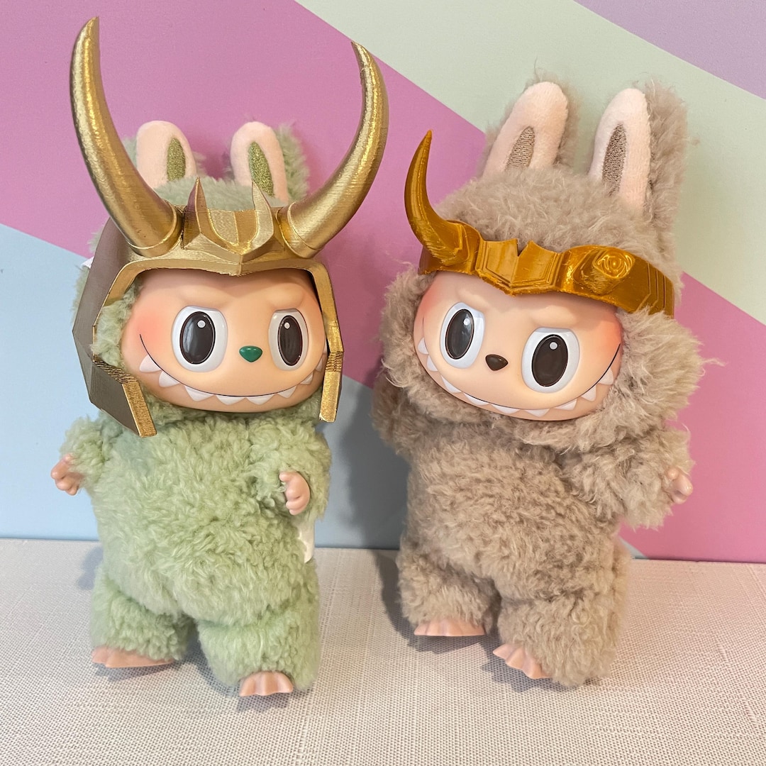 Loki-inspired Crown for Labubu. Tiny Crown for Your Trickster Labubu ...
