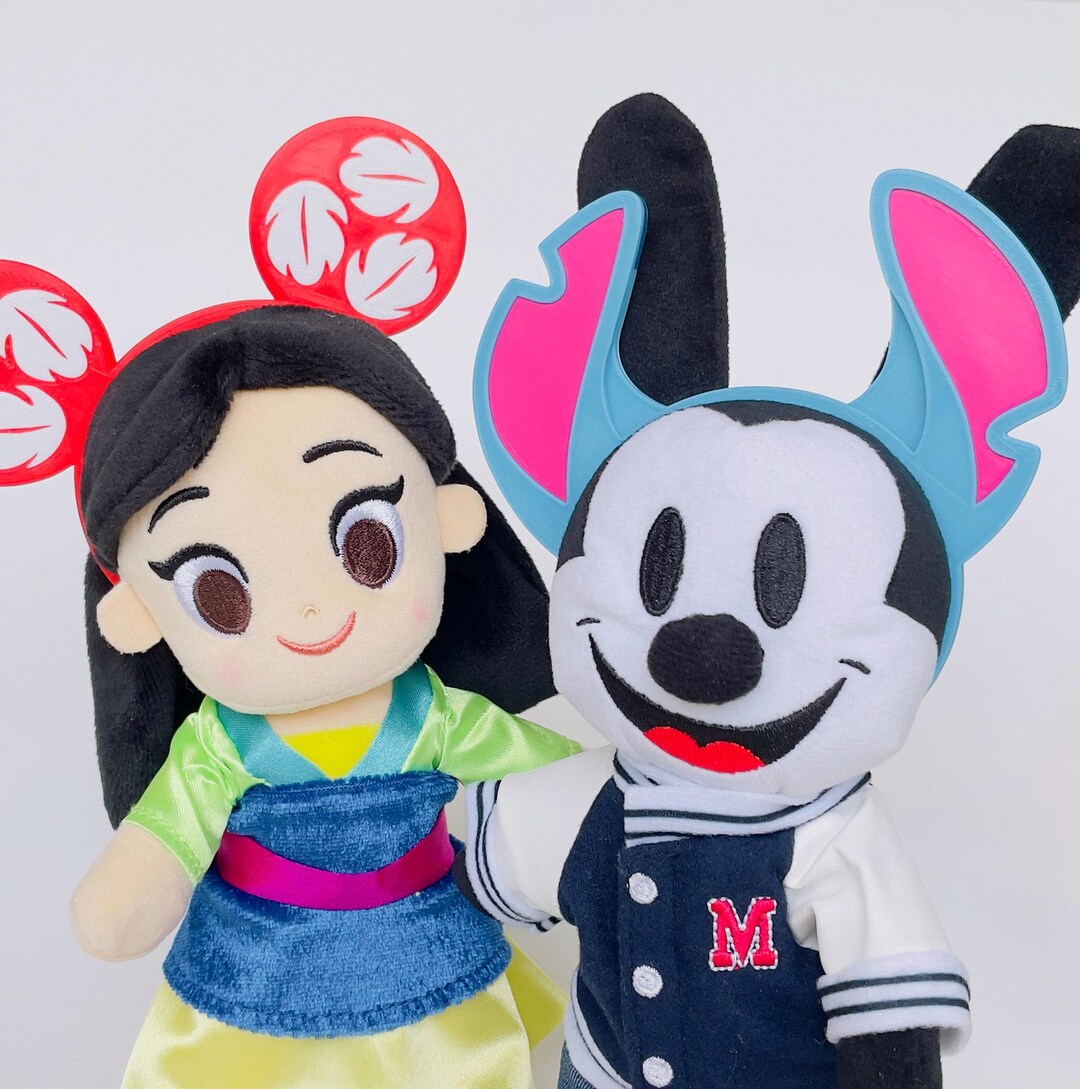 Lilo & Stitch Mouse Ears for Nuimo and Labubu Plush. Stuffed Animal ...