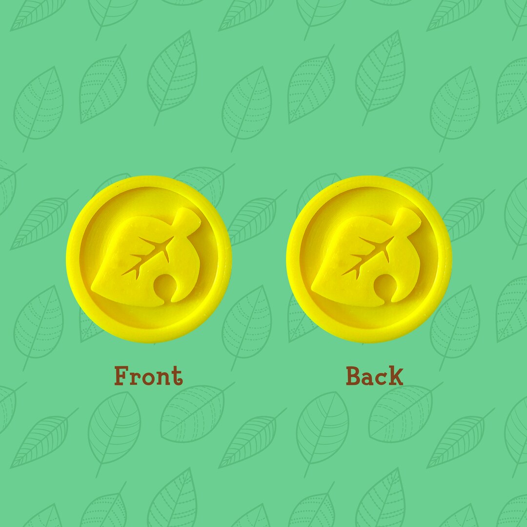 Animal Crossing Replica Bells. ACNH Themed Coins With Bell Star. Shirt ...