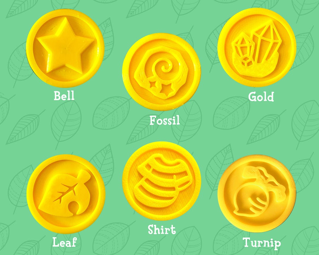 Animal Crossing Bells: ACNH Themed Coins - Etsy