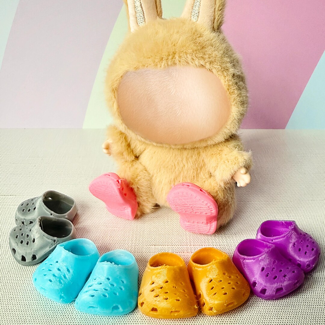 Mini Clog Shoes for Mini Plush Figures – 3D Printed Accessory - Etsy