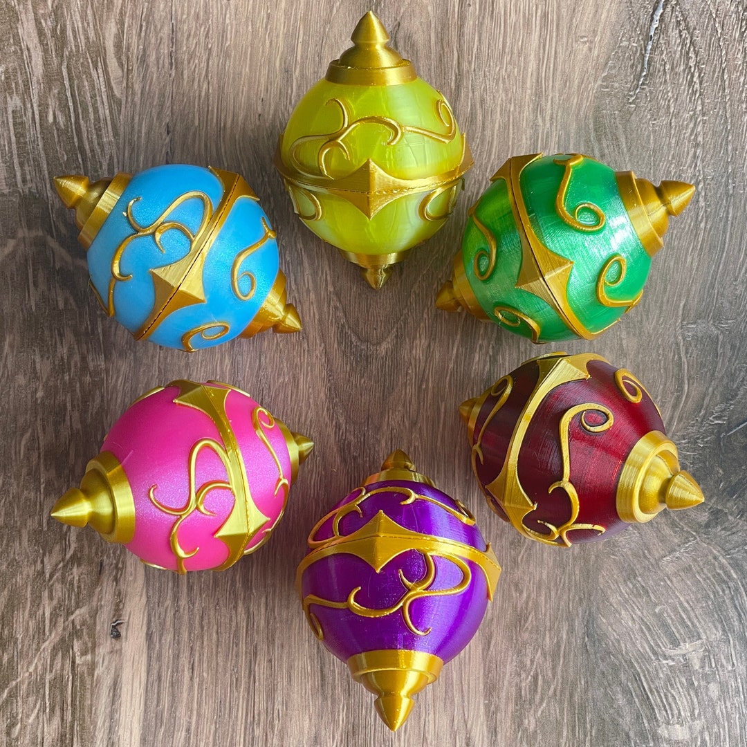 Pal Spheres From Palworld. Basic, Hyper, Mega and Legendary Spheres. - Etsy