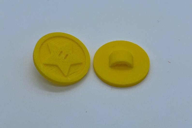 Mario Coin Buttons for Sewing Projects - Etsy