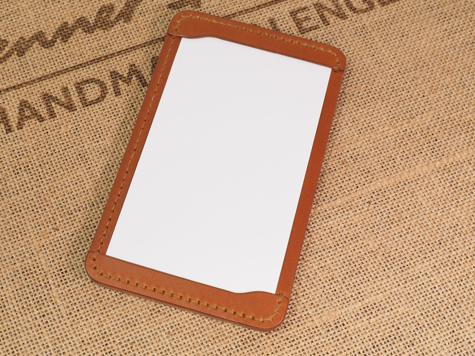 Handmade 3-by-5 3x5 / 77x127mm Index Card Holder Memo Notepad Jotter ...