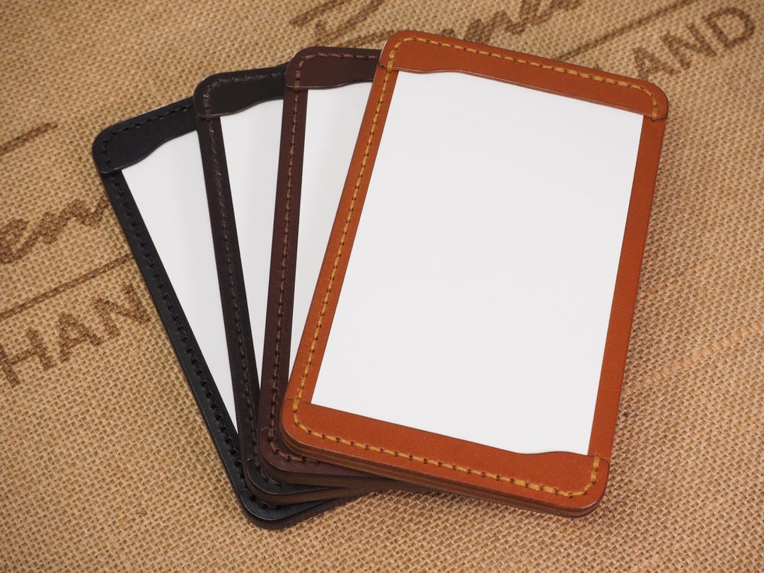 Handmade 3-by-5 (3x5" / 77x127mm) Index Card Holder Memo Notepad Jotter ...