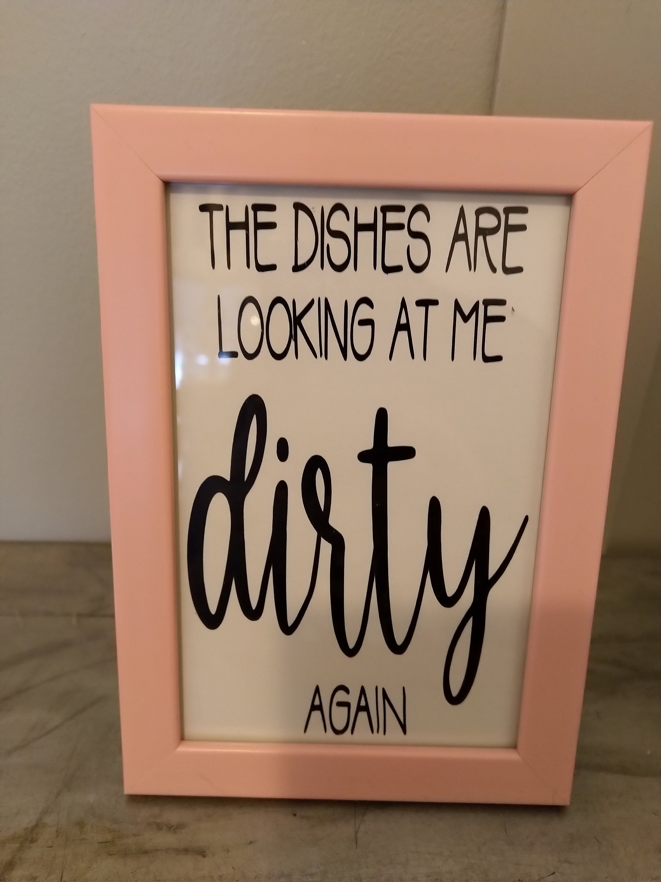 Set of 4 Kitchen Quote Frames - Etsy UK