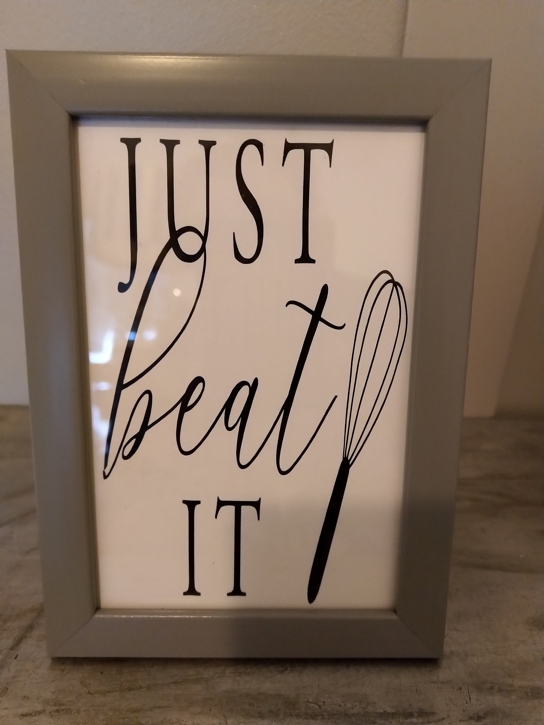 Set of 4 Kitchen Quote Frames - Etsy UK