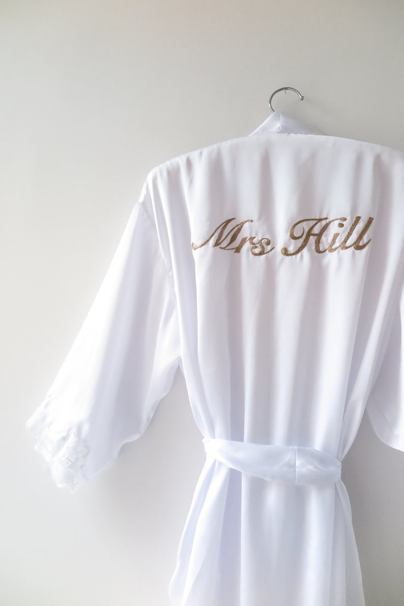Personalised Bridal Robe Bride Robes Bridal Party Robes - Etsy
