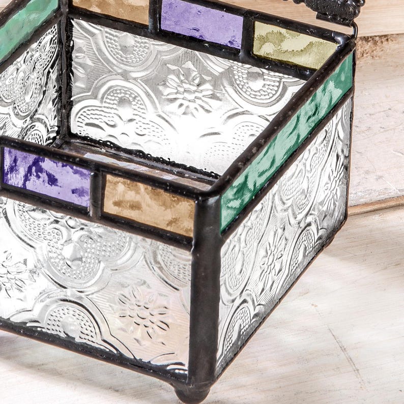 Personalized Glass Jewelry Box – Custom Engraved Trinket Keepsake - Etsy