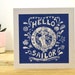 Hello Sailor Greetings Card, Sailing Card, Nautical Card, Coastal Art ...