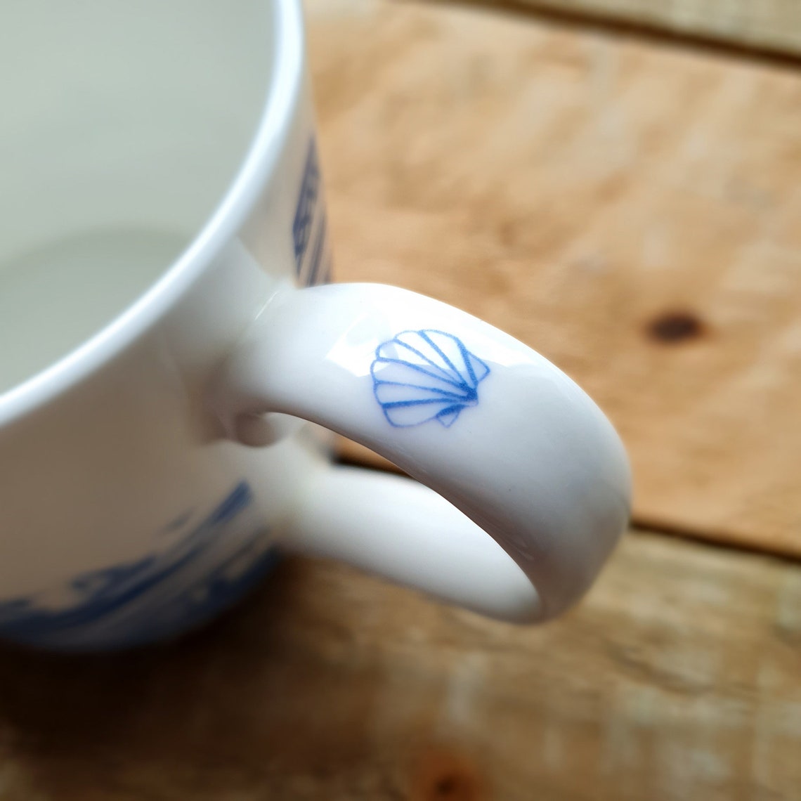 Washed up With the Tide Mug, Hand Decorated Bone China Mug by Port and ...