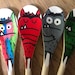 The Colour Monster Story Spoons - Etsy UK