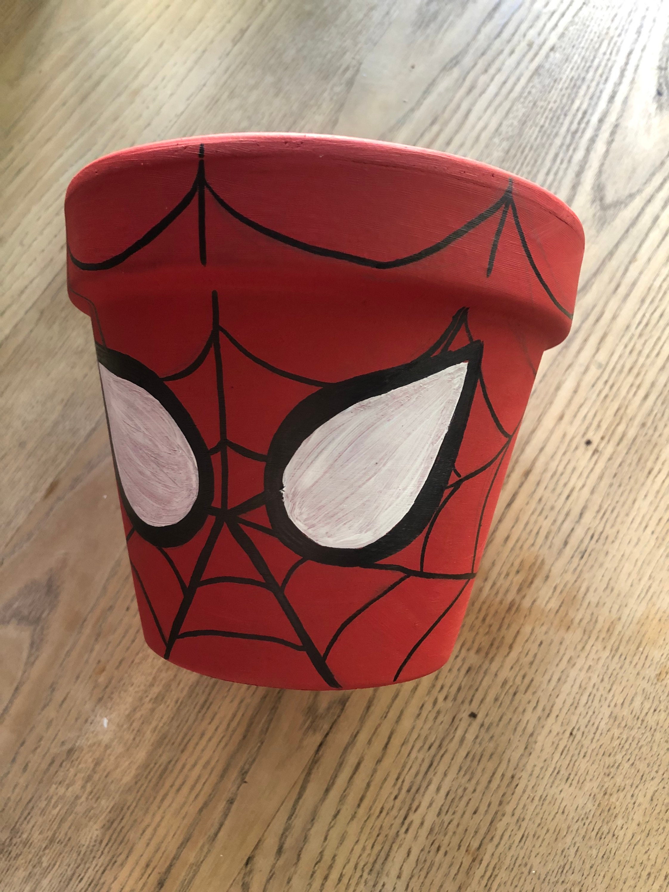 Spider-man Plant Pot | Etsy