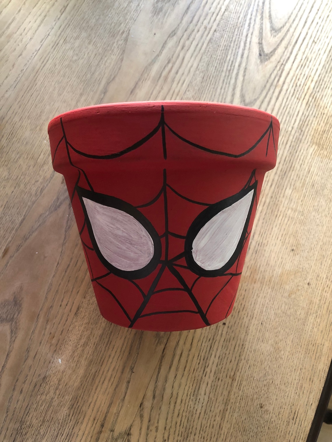 Spider-man Plant Pot - Etsy