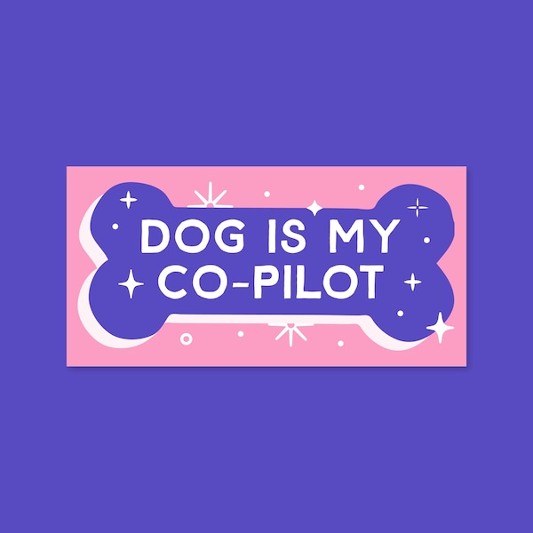 My Dog is My Copilot - Etsy