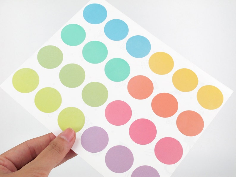 24mm Large Dot Stickers Assorted Pastel Ideal For Party Etsy 24mm-large-dot-stickers-assorted-pastel-ideal-for-party-etsy