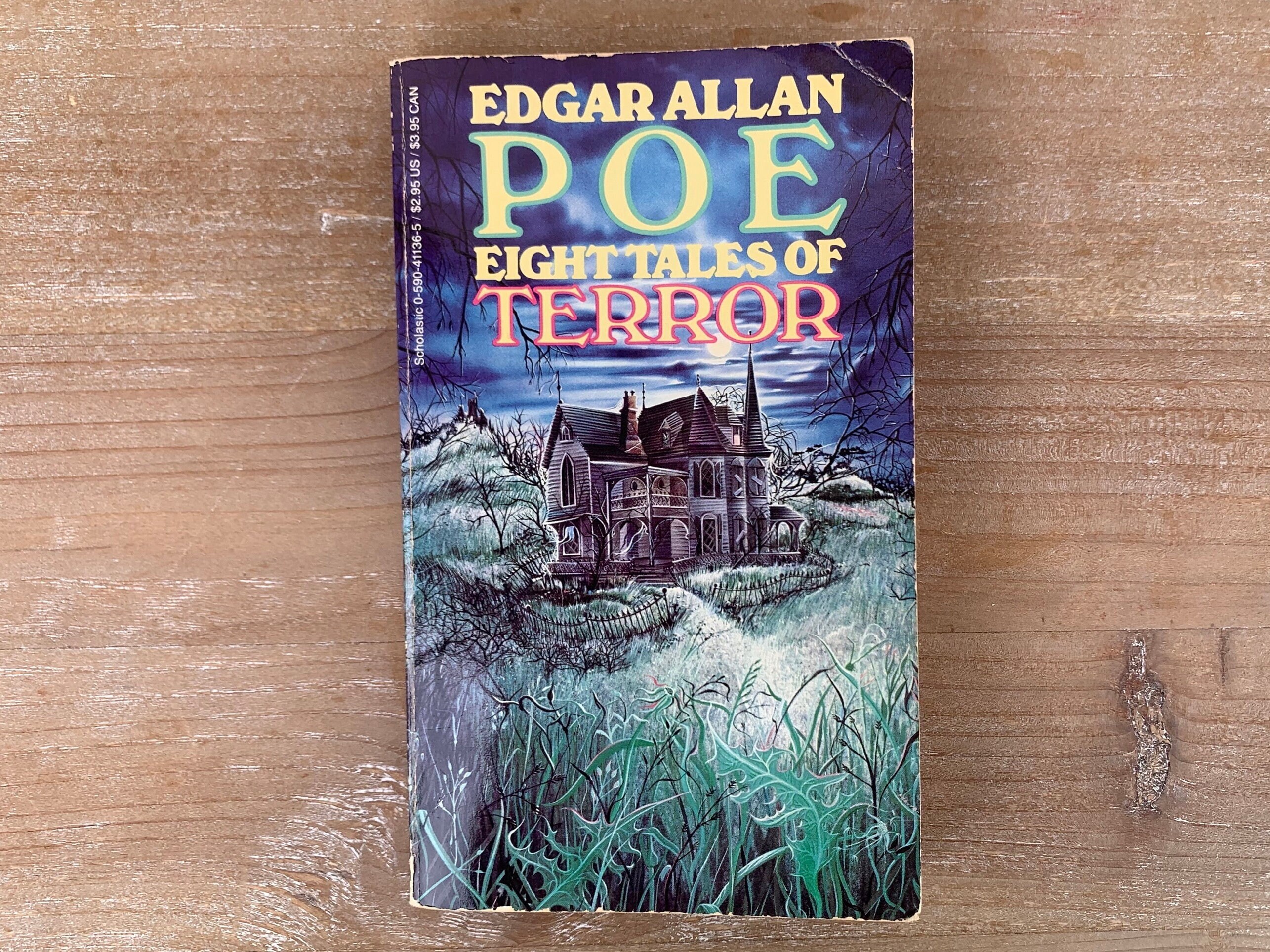Eight Tales of Terror by Edgar Allen Poe 1978 Edition Paperback - Etsy