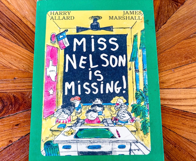Vintage Miss Nelson is Missing, by Harry Allard & James Marshall ...