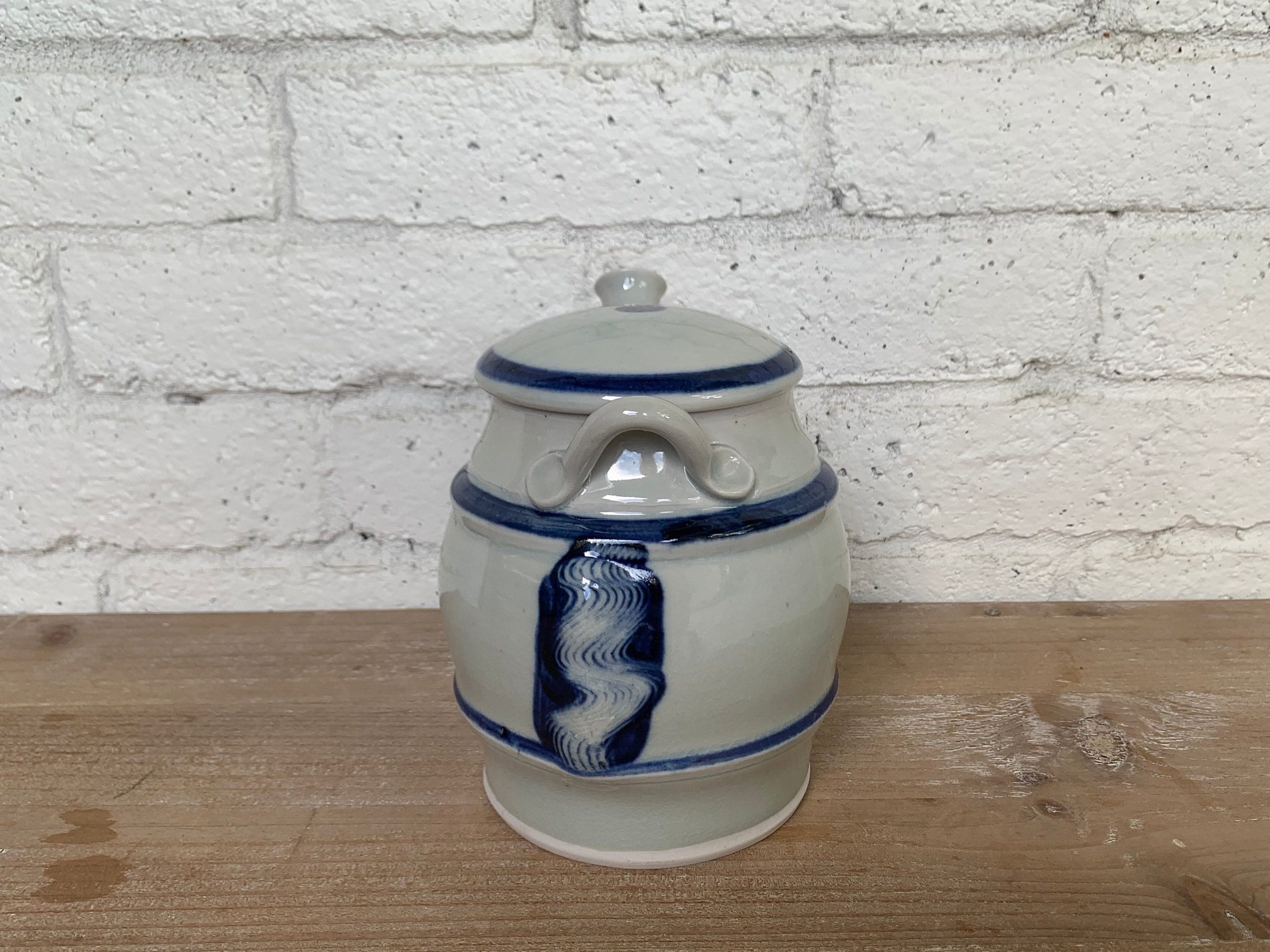 Vintage Georgetown Pottery Stoneware Tea Pot With Lid - Etsy