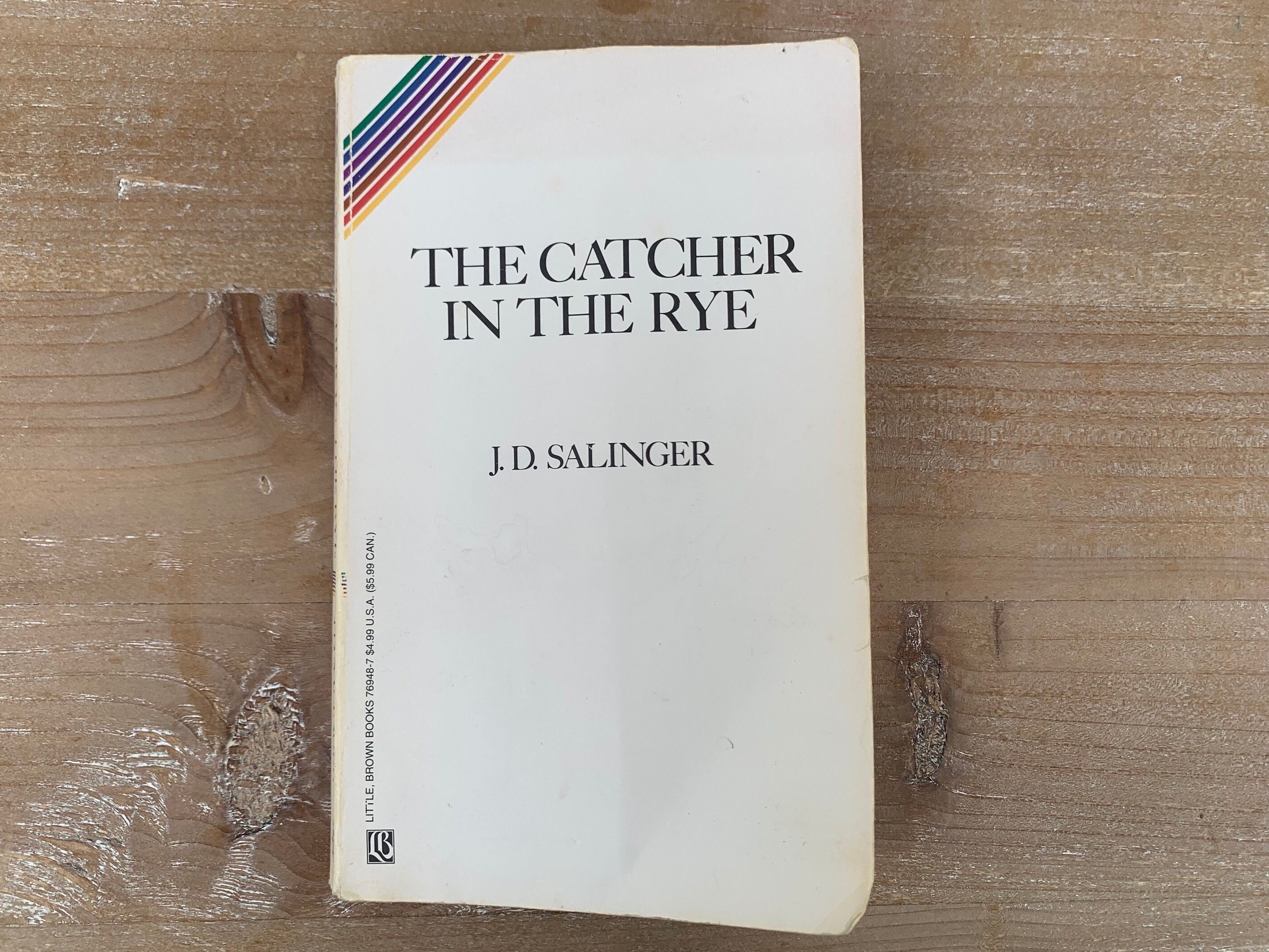 The Catcher in the Rye by J.D. Salinger 1991 Paperback Edition - Etsy