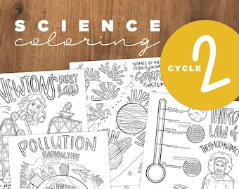 Cycle 2 Coloring Book - Etsy
