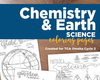 earth science coloring book