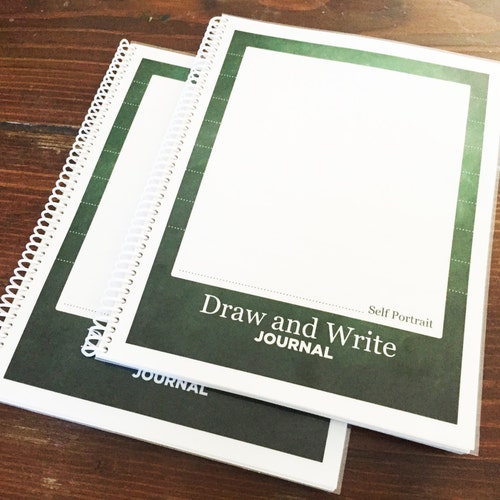 Draw and Write Journal - Etsy