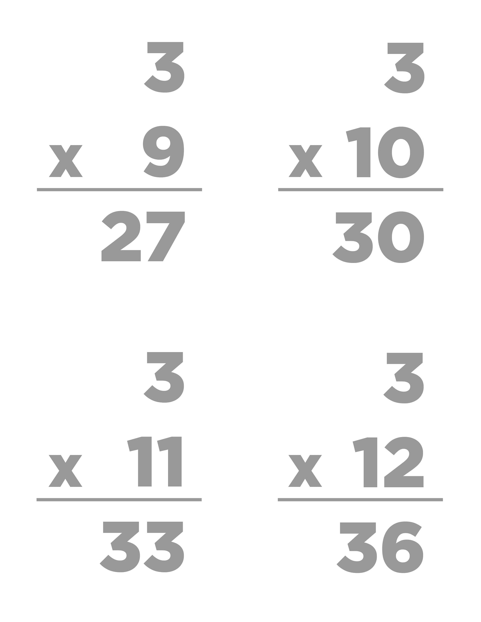 Multiplication Flash Cards 1-15 PLUS Squares and Cubes - Etsy
