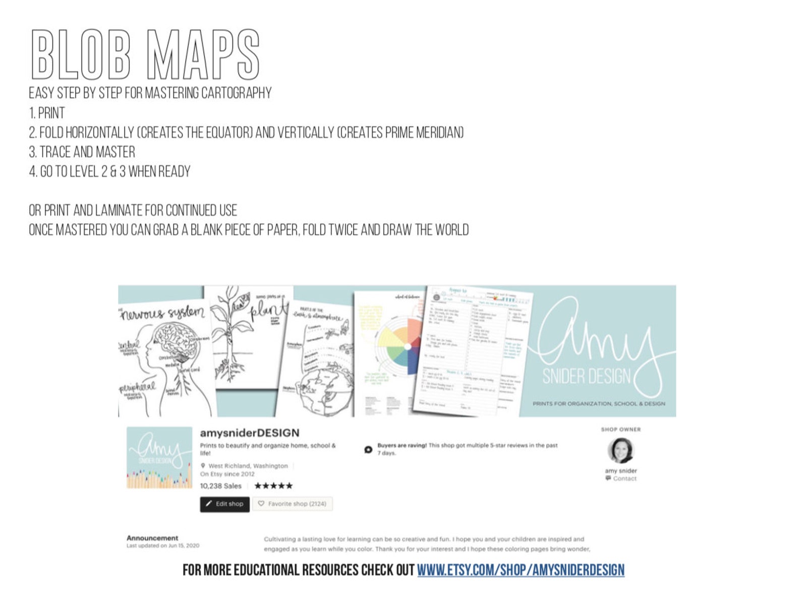 World Outline BLOB Maps - Etsy