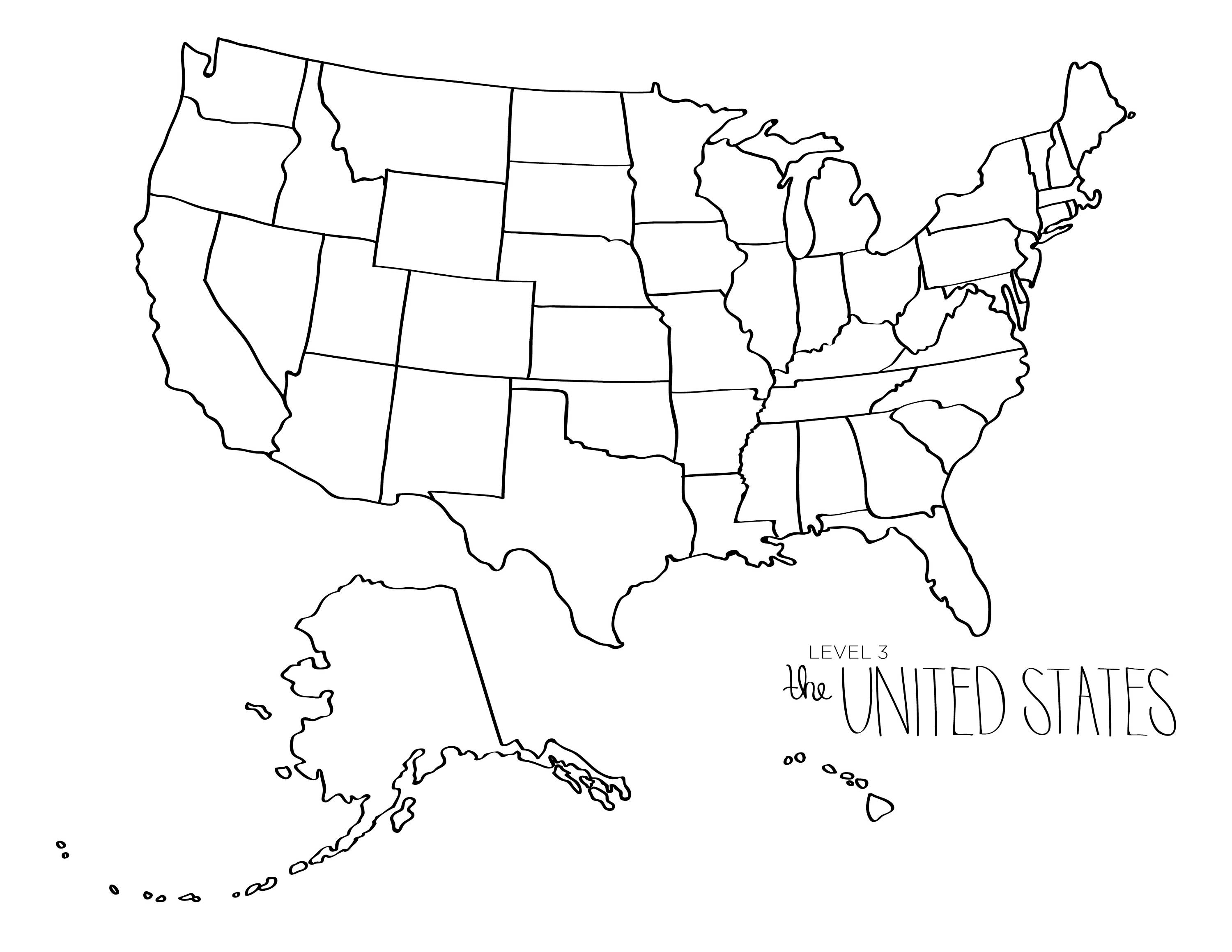 Learn to Draw the UNITED STATES Blob Map Style - Etsy Canada
